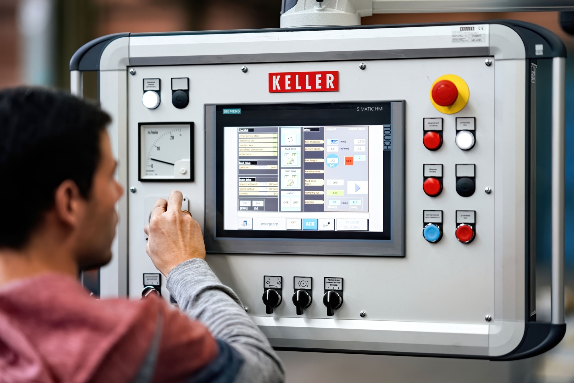 KELLER IMS - PTFE film skiving machines